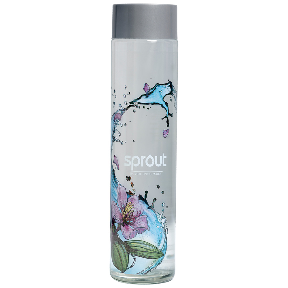 Sprout Natural Spring Water 800ML Glass Bottle – Sprout