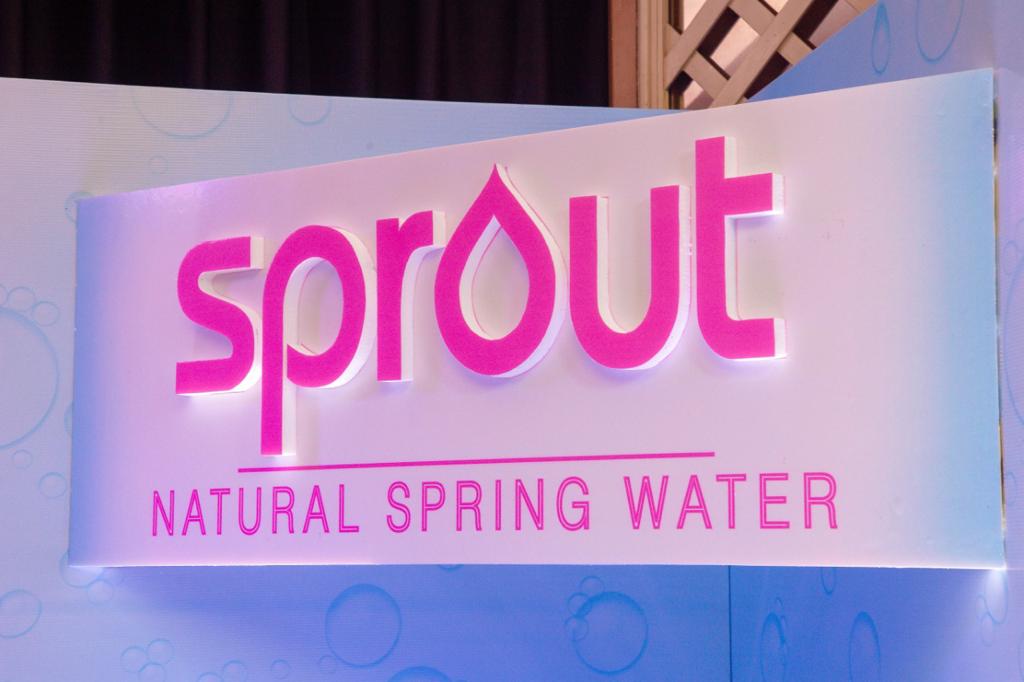 Sprout Premium Natural Spring Glass Bottle Launch – Sprout
